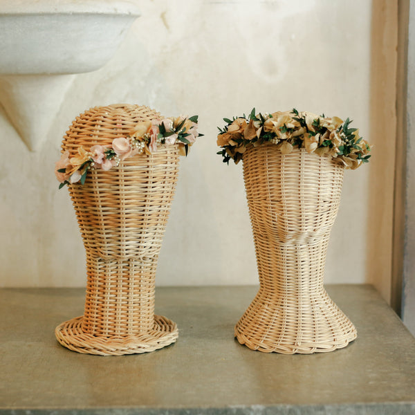 Corona de Comunión · Flores preservadas – BRUMALIS